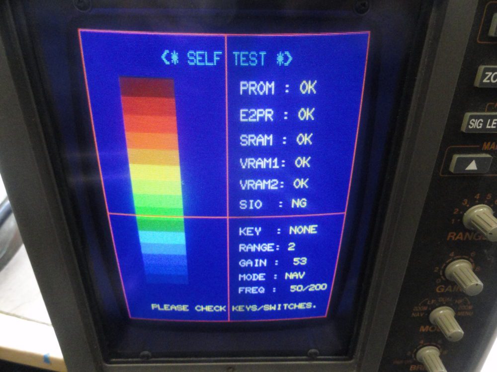 Furuno FCV-292 Color CRT 50/200KHz Sounder Head Unit - Excel Cond ...