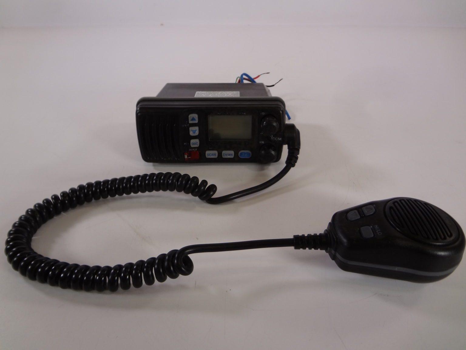Icom IC-M304 Submersible Marine VHF Radio w/ Microphone FOR PARTS - Max ...