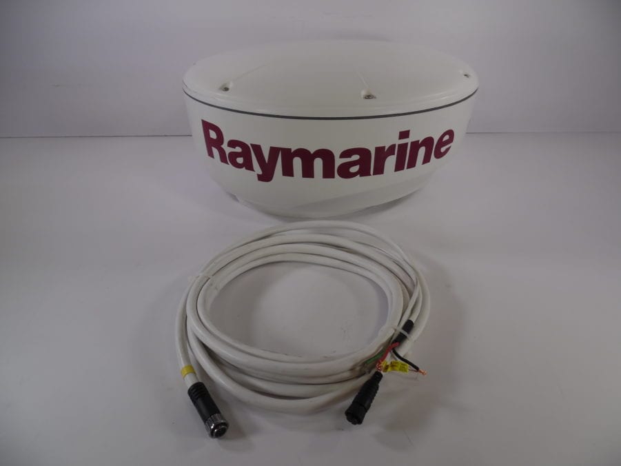 Raymarine 4kw RD418HD Color Radome 18'' w/ 5M Cable - Tested Good ...