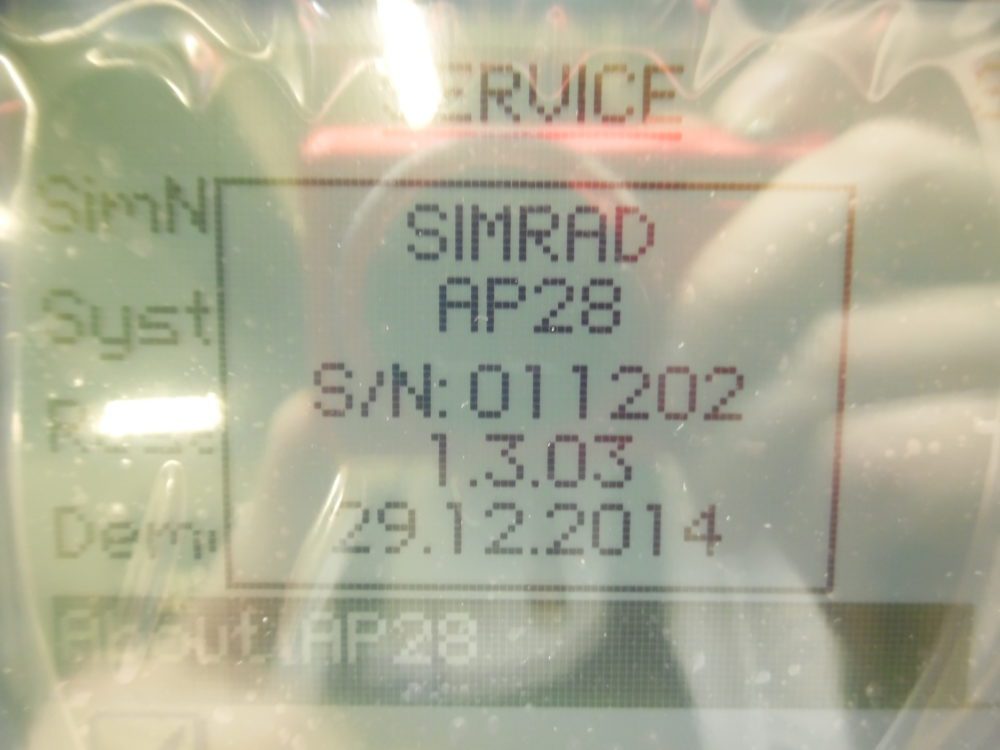 Simrad AP2802VRF AUTOPILOT - AP28 AC42 FC40 - Great Cond - Fully Tested ...