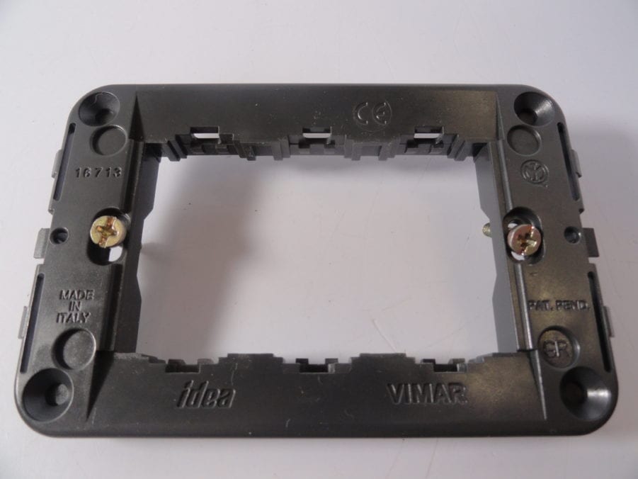 Set of 2 Vimar 16713 Mounting Frames for Rectangular Boxes - Max Marine Electronics