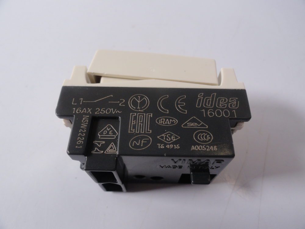 Vimar 16005 and 16001 On/Off Switches - Free US Shipping - Max Marine ...