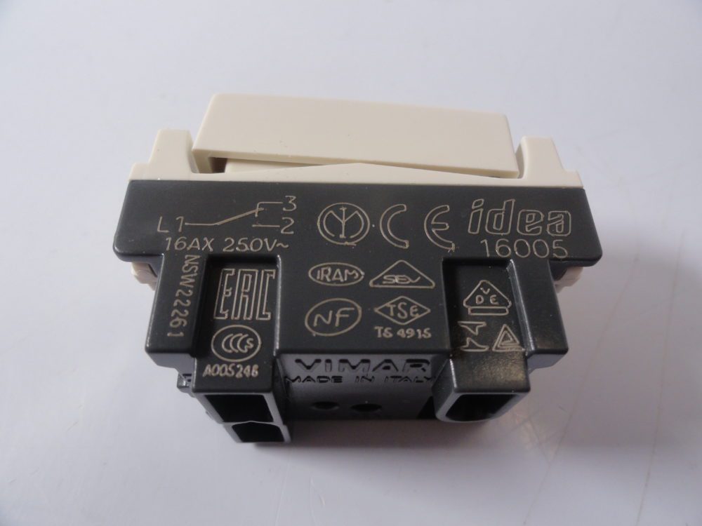 Vimar 16005 and 16001 On/Off Switches - Free US Shipping - Max Marine ...