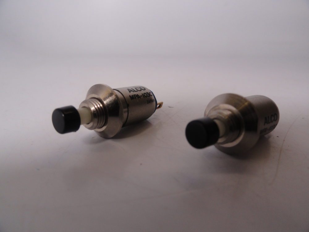 Lot of 17 Alcoswitch MPA-103C Push Button Switches - Free US Shipping ...