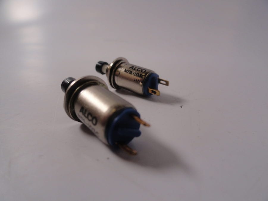 Lot of 17 Alcoswitch MPA-103C Push Button Switches - Free US Shipping ...