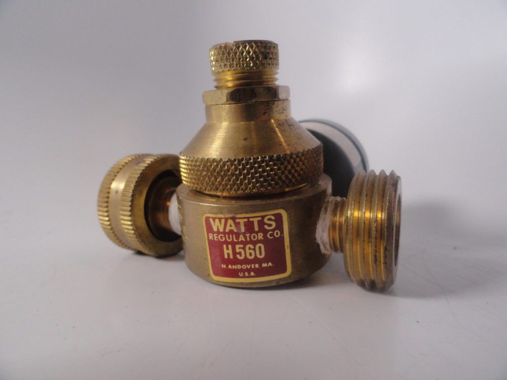 Watts H560 Mini Brass Water Pressure Regulator - Max Marine Electronics