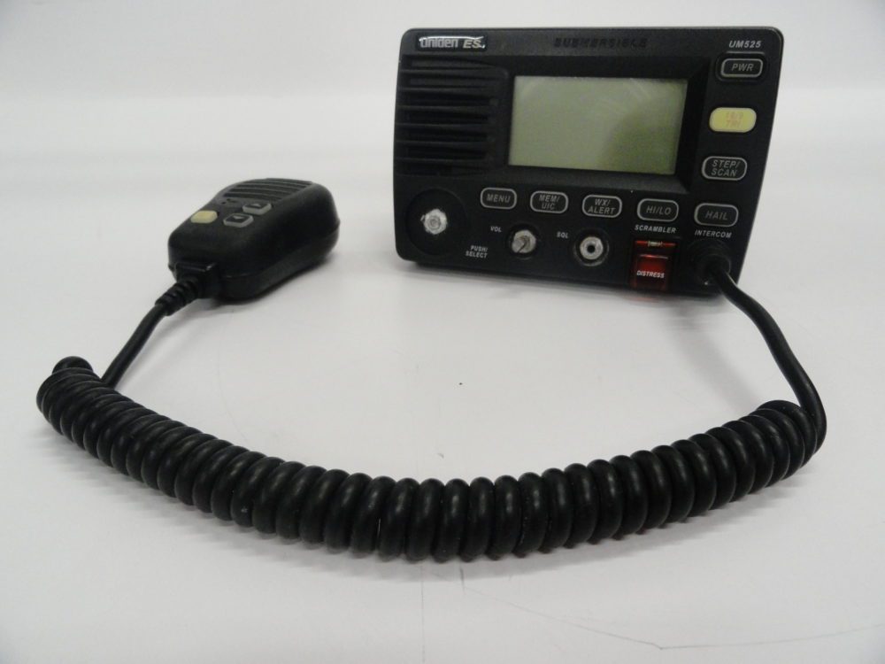 Uniden UM525 Fixed Mount VHF/Loud Hailer 25W Marine Radio - Max Marine ...