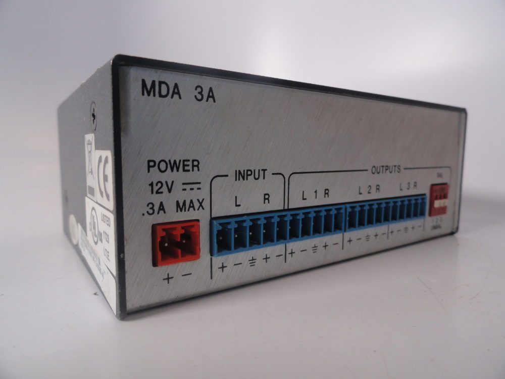 Extron 33-1328-07 MDA 3A Three Output Stereo Audio Distribution ...