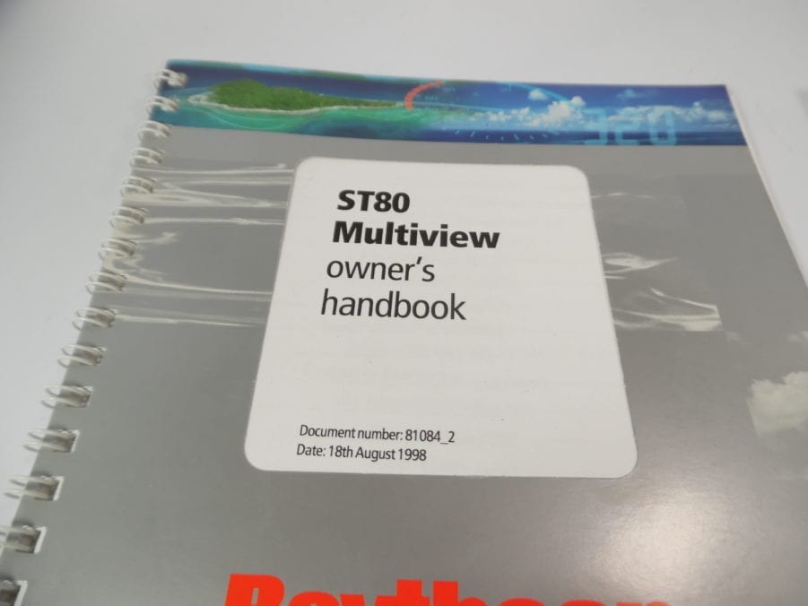 Raymarine/Raytheon - ST80 Multiview - Owner's Handbook + Install Guide ...
