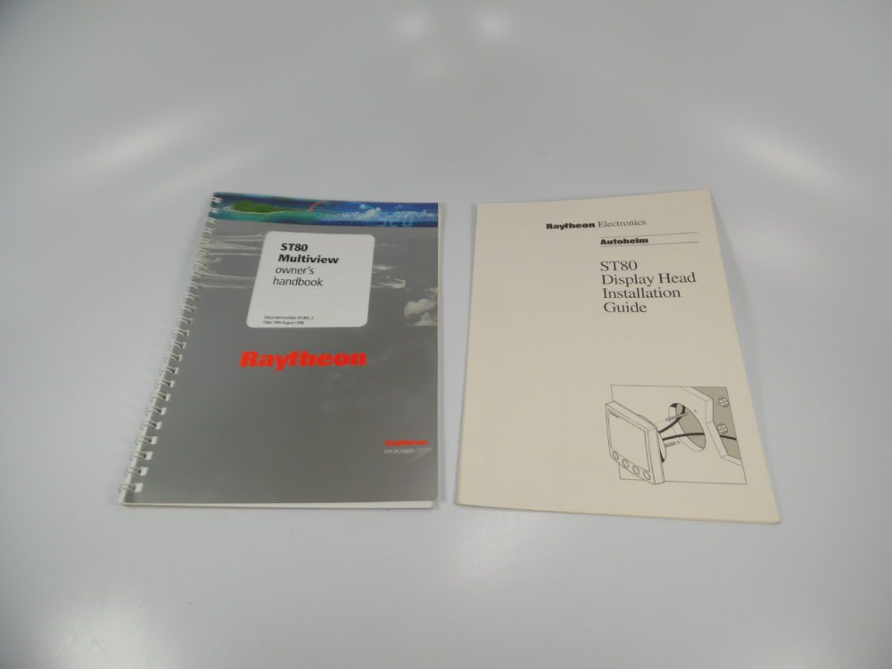 Raymarine/Raytheon - ST80 Multiview - Owner's Handbook + Install Guide ...