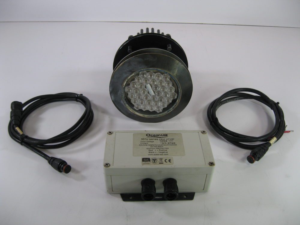 Ocean LED 2010 COMPLETE Flush Mount Underwater Light/Super Blue - Max ...