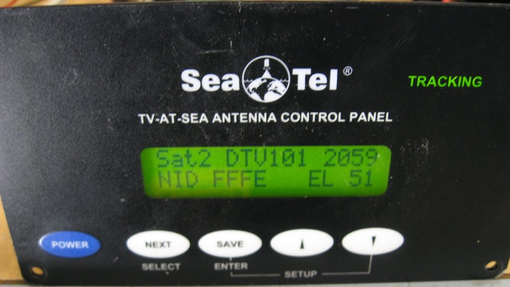 SeaTel ACP 119547 Marine Satellite TV Antenna control Unit Tested ...