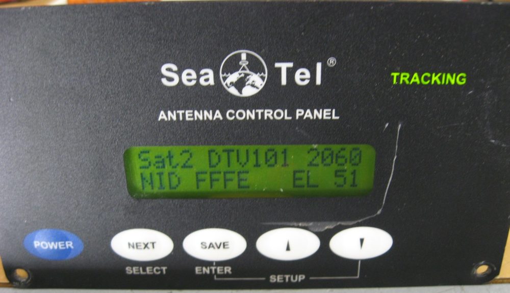 SeaTel ACP 119547 Marine Satellite TV Antenna Control Unit Tested ...