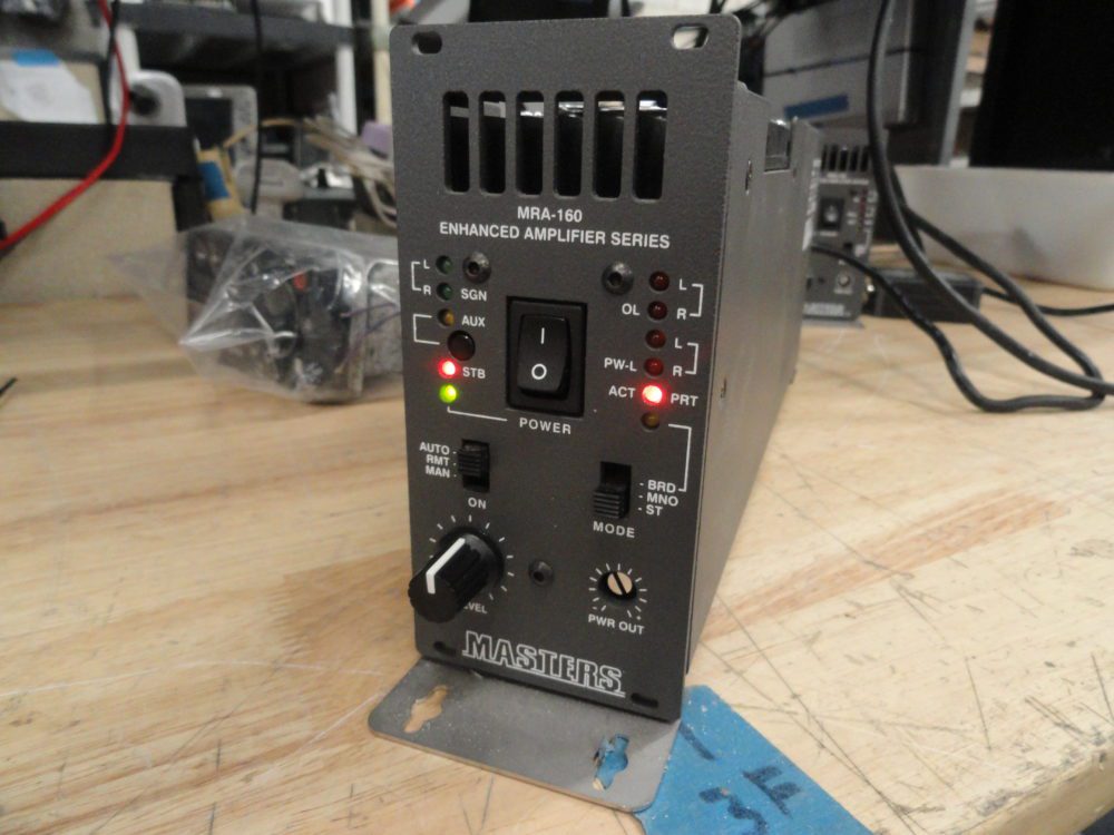 Masters Electronics MRA-160E Enhanced Amplifier Series - Free US ...
