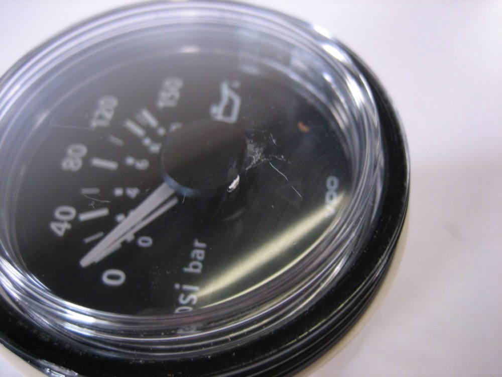 VDO Viewline Onyx A2C53191736 12v Boat Oil Pressure Meter Instrument ...