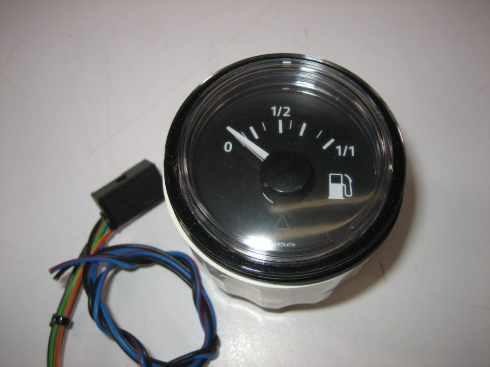 VDO Viewline Onyx A2C53191755 12v Boat Fuel Level Meter Instrument ...