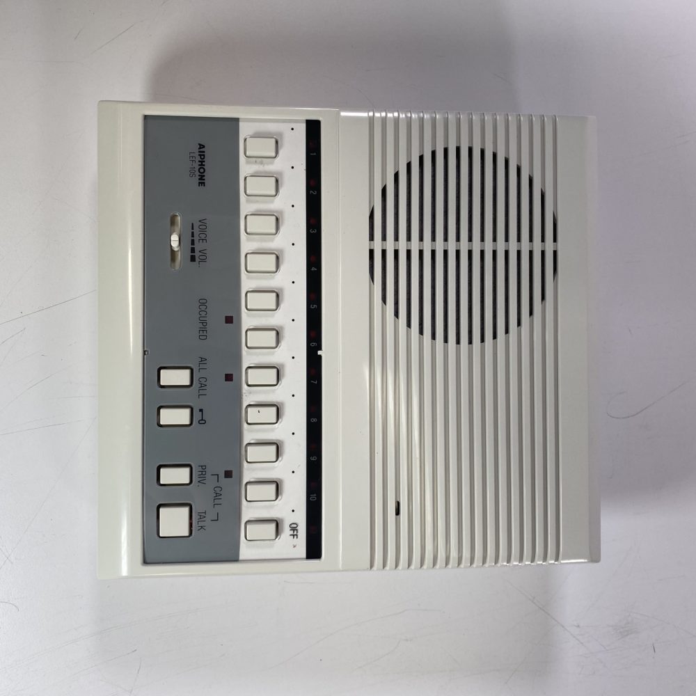 Aiphone LEF-10S Master 10 Call Station Intercom ALL-CALL Button - Max ...
