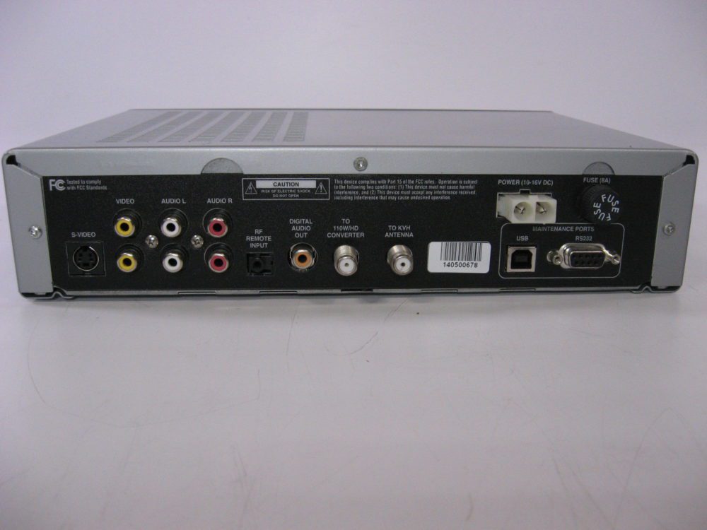 KVH Tracvision M3 DirecTv M10 satellite Receiver Tested Working!! - Max ...