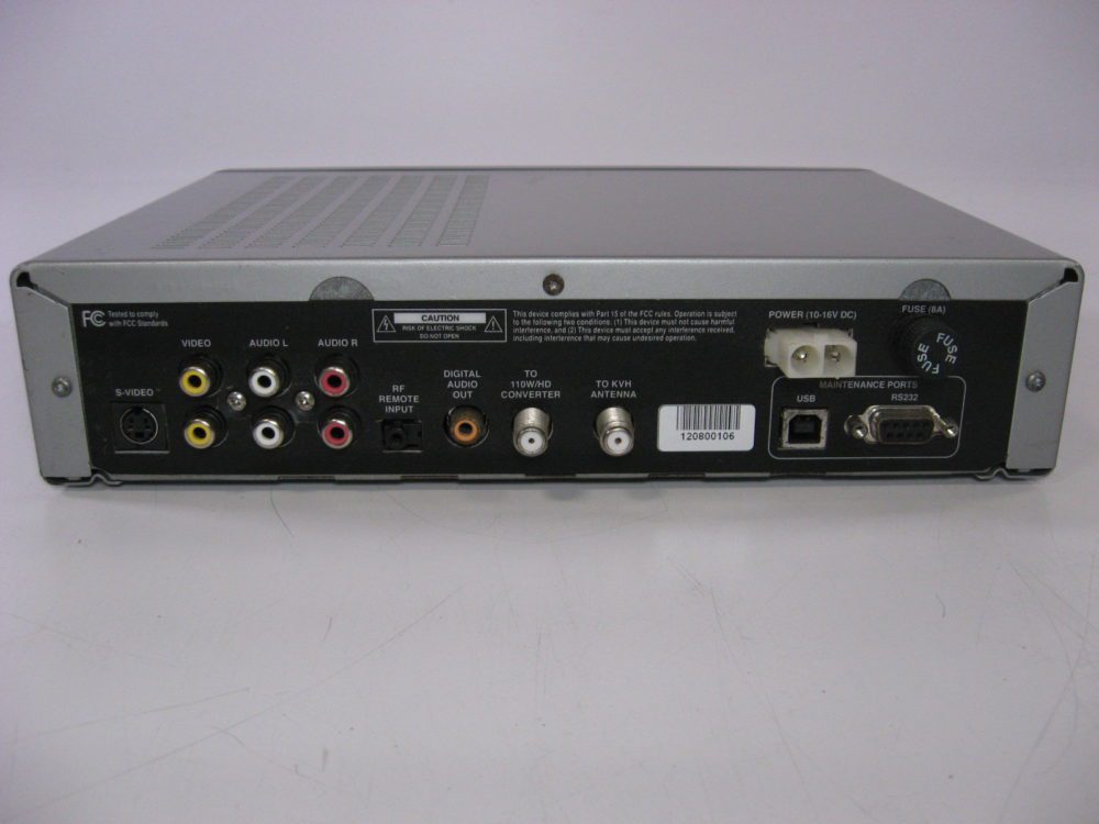 KVH Tracvision M3 DirecTv M10 Satellite receiver Tested Working!! - Max ...
