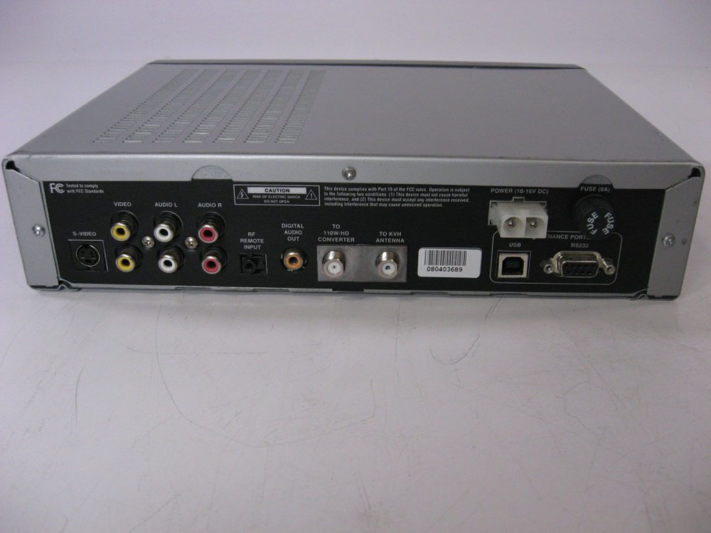 KVH Tracvision M3 DirecTv M10 Satellite Receiver Tested Working!! - Max ...