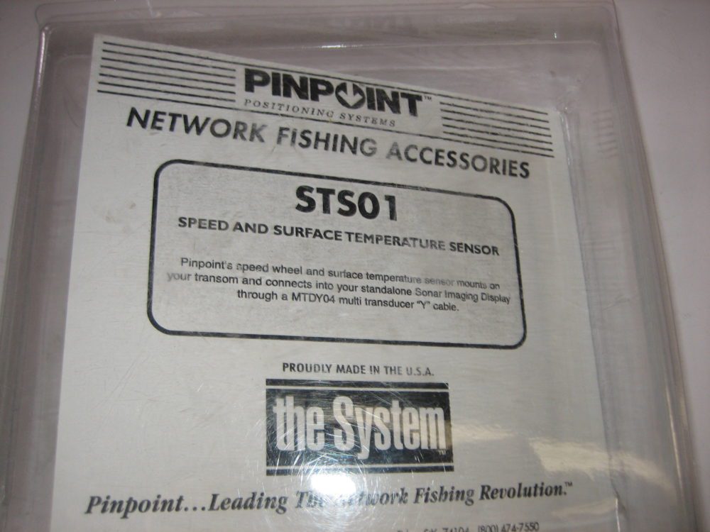 Pinpoint STS01 Speed and Surface Temperature Transom Mount Sensor ...