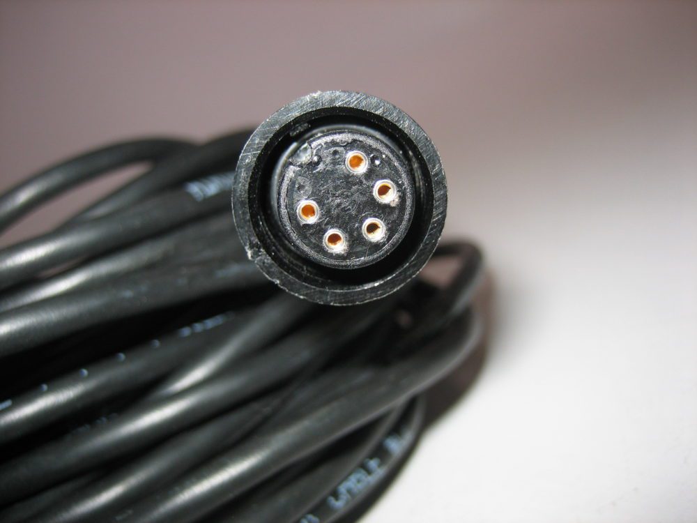 Airmar/Garmin 6 Pin Transducer Mix & Match Cable 600w DEPTH ONLY MM-6DO ...