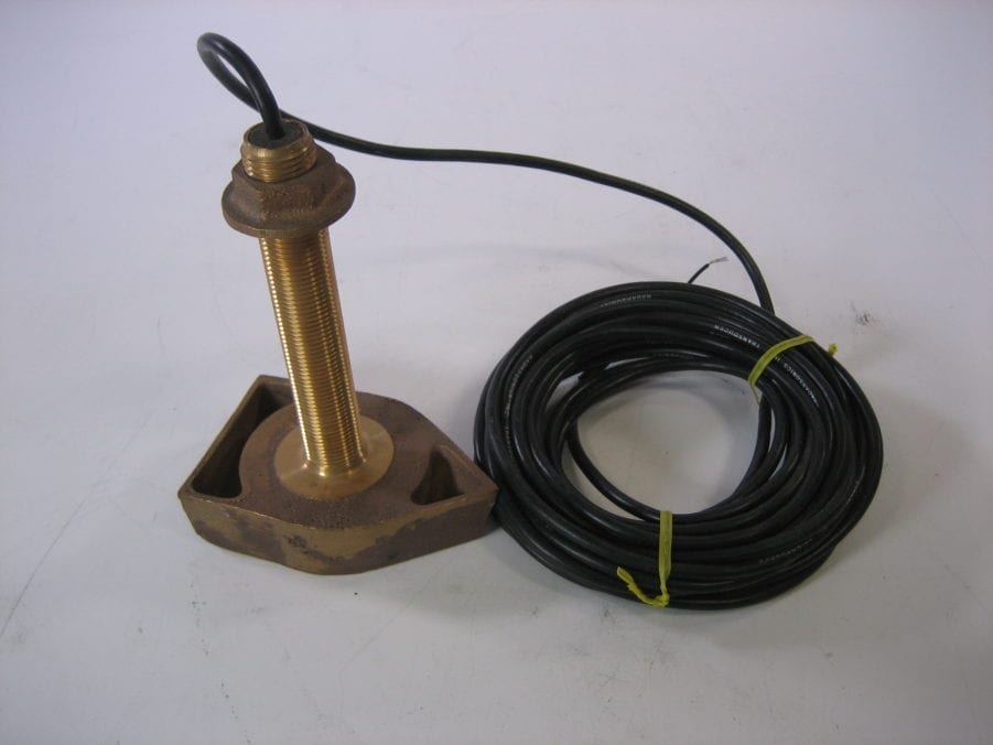 Radarsonics 201 200 kHz 300w 11° Thru-Hull Bronze Transducer *NEW ...
