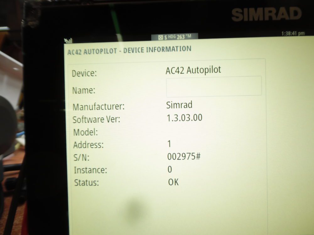 Simrad AC42 Autopilot Computer 22089858 - For AP24/AP28 - Tested ...