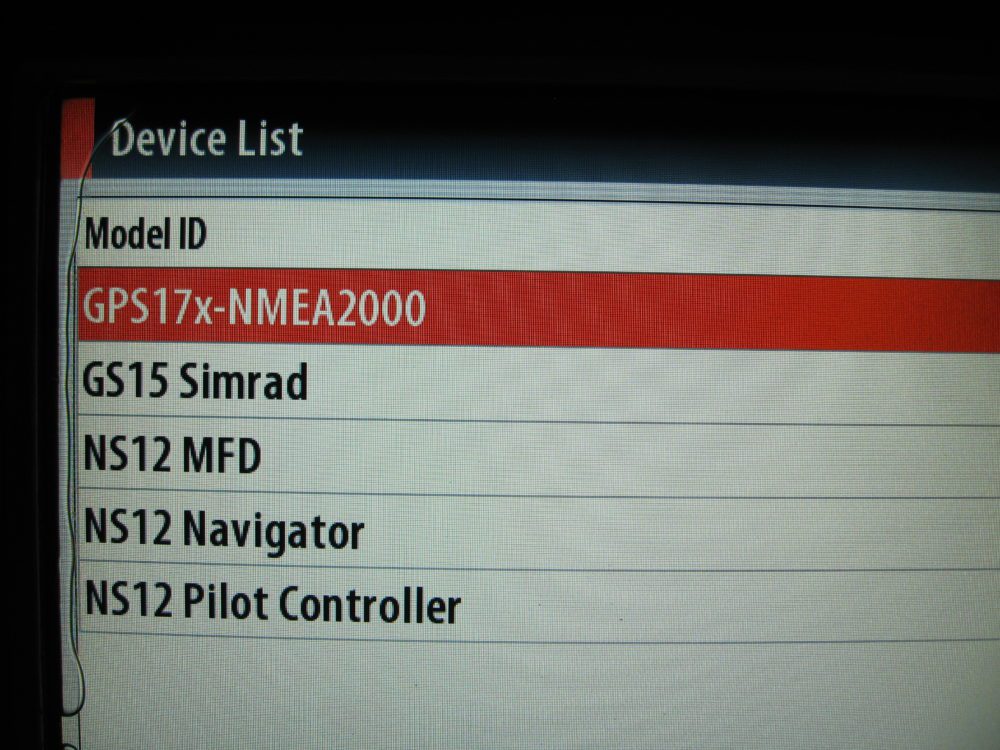 Simrad GS-15 GPS Antenna W/ Base + NMEA2k To Simnet Drop cable - Tested ...