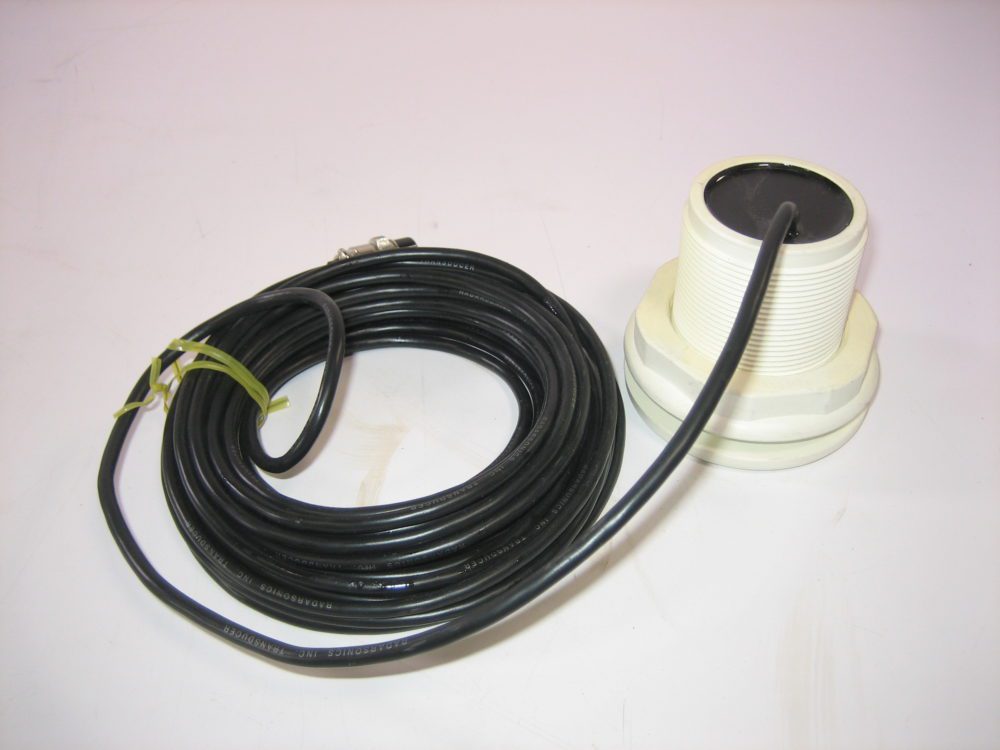 Radarsonics Dual Frequency 50/200 KHZ Thru-Hull Depth Transducer 8 Pin ...