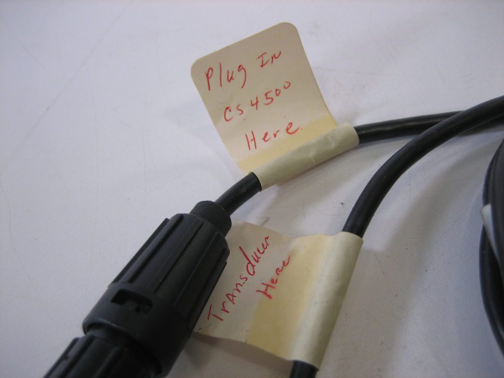 Airmar 6 pin Garmin Y-Cable for Seperate CS4500 Speed Temp Sensor 33 ...