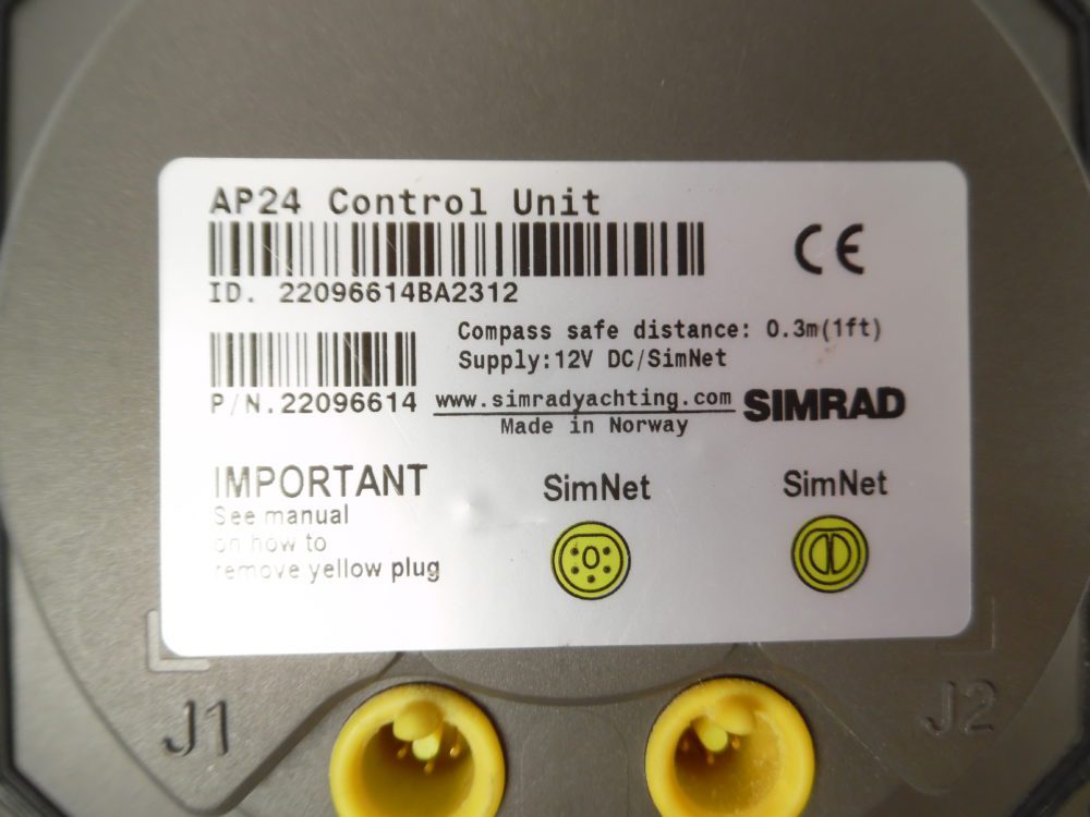 Simrad AP24 Autopilot Control Head in OK Condition - 22096614 - Tested ...