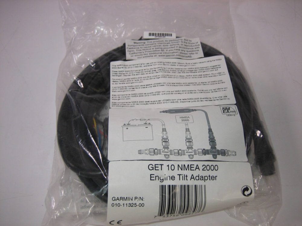 Garmin GET 10 NMEA 2000 Engine Tilt Adapter *NEW* 010-11325-00 - Max ...