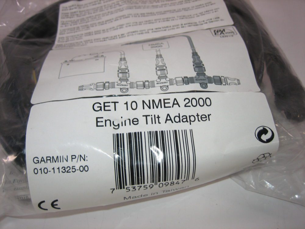 Garmin GET 10 NMEA 2000 Engine Tilt Adapter *NEW* 010-11325-00 - Max ...