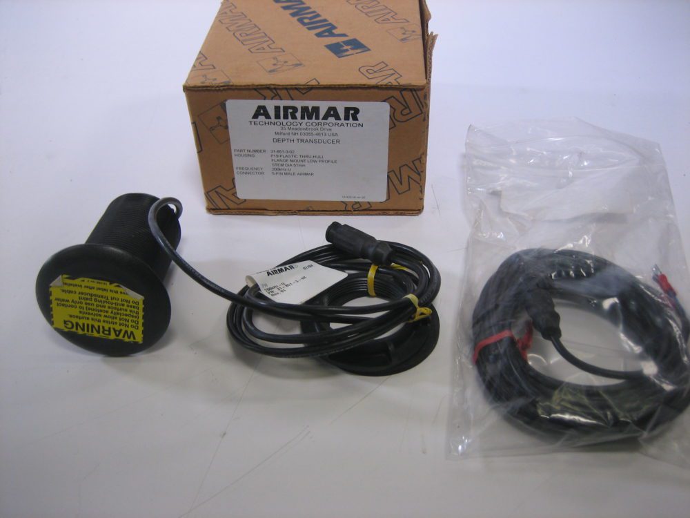 Airmar NEW Raymarine Raytheon P19 Plastic Depth Transducer ST60 ST60 ...
