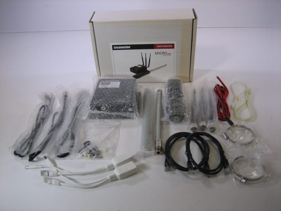 LocoMarine Yacht Router *NEW OPEN BOX* Micro 4G Booster Complete - Max ...