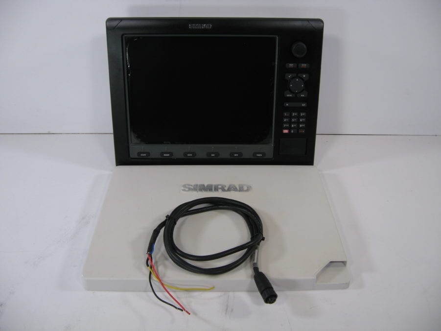 Simrad NSE12 AMER MFD Multi Function Display Bench Tested - Max Marine ...