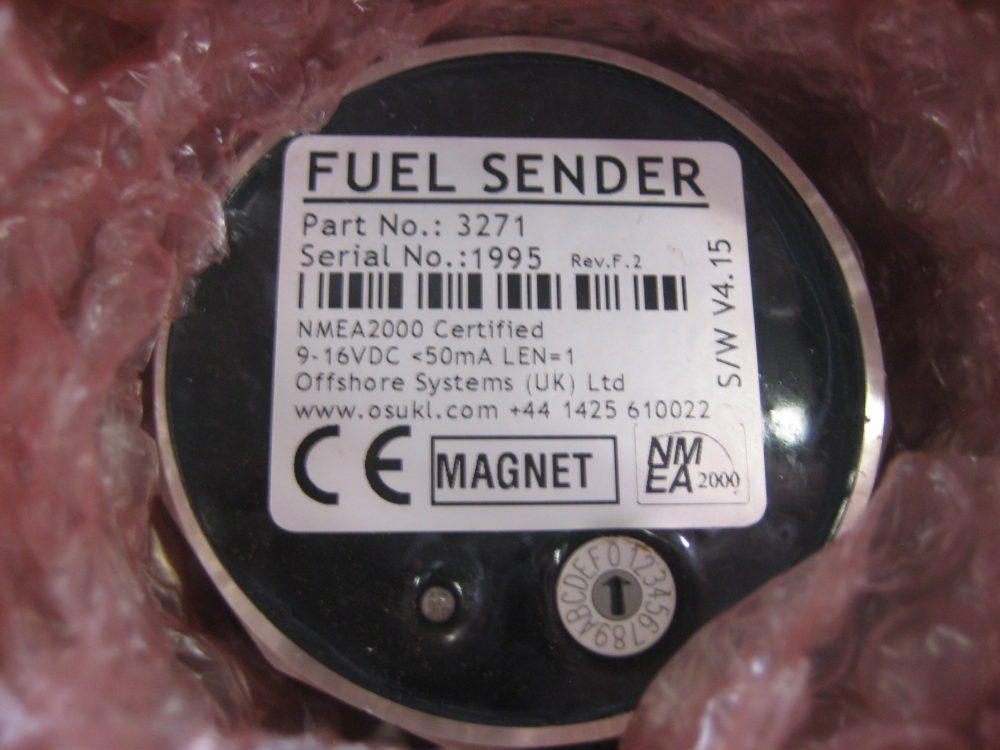 Oceanic Systems 3271N-1000 1000mm 1-1/2" NPT Taper *OPEN* NMEA 2000 Fuel Sender - Max Marine ...