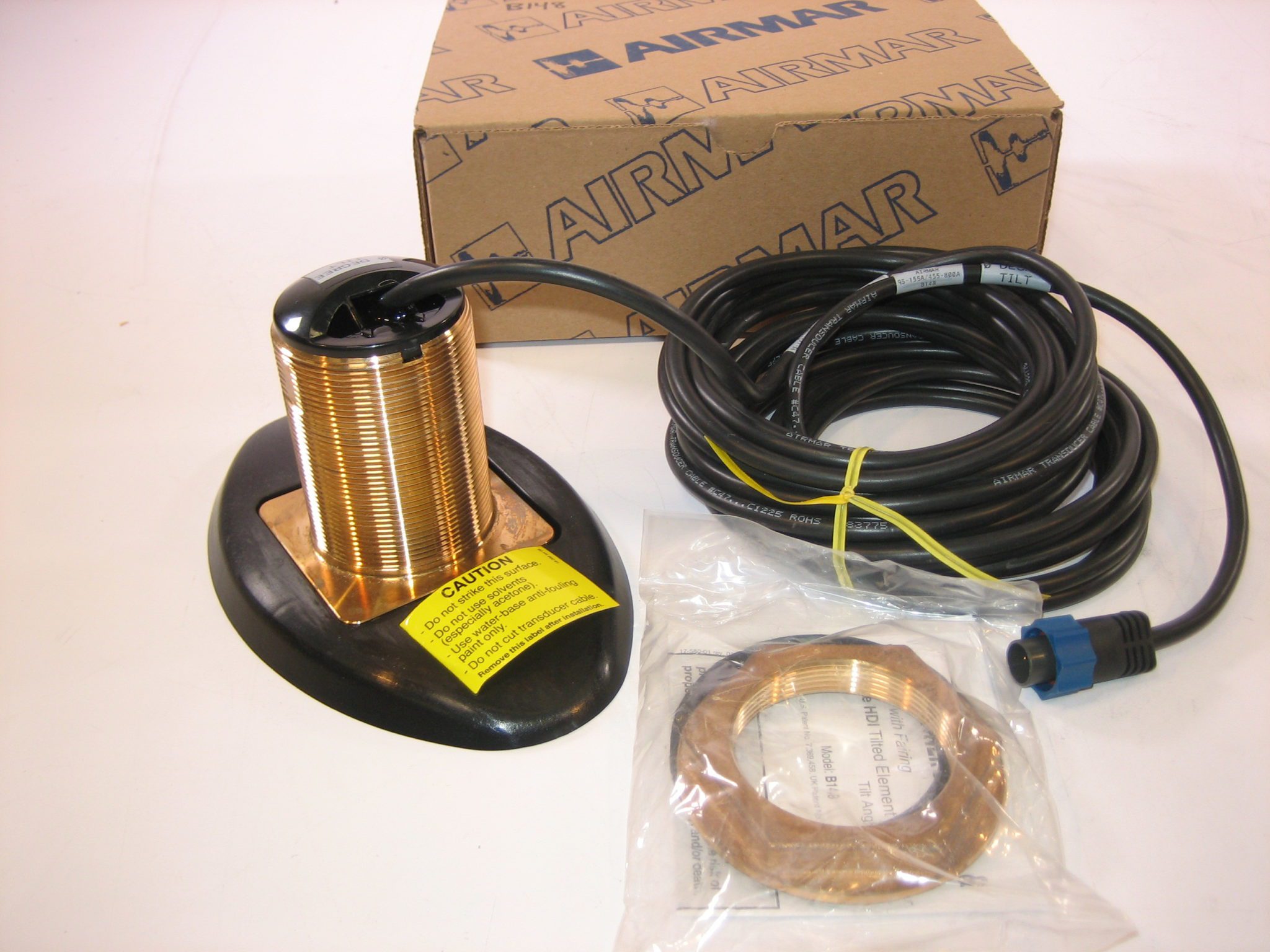 Airmar/Simrad/Lowrance Bronze HDI Medium CHIRP B148 0 Degree Transducer ...