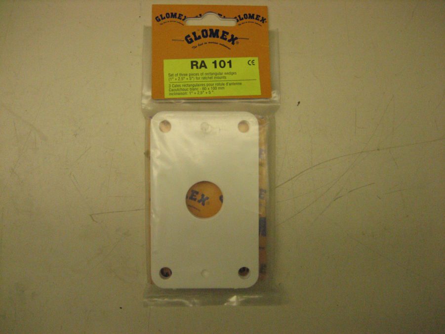 Glomex RA101 Rectangular Antenna Wedges 3 pack 1/2.5/3 degrees - Free Shipping - Max Marine ...