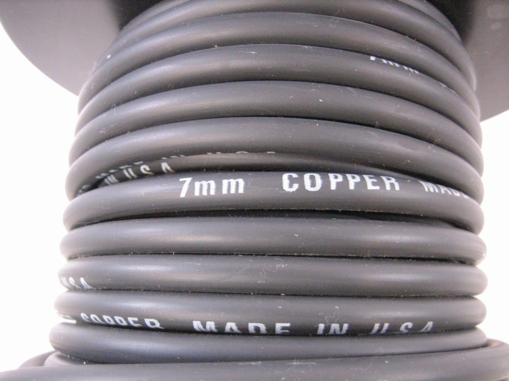 7mm Copper Core Spark Plug Ignition Wire 95ft. - Free Shipping *NEW OLD ...