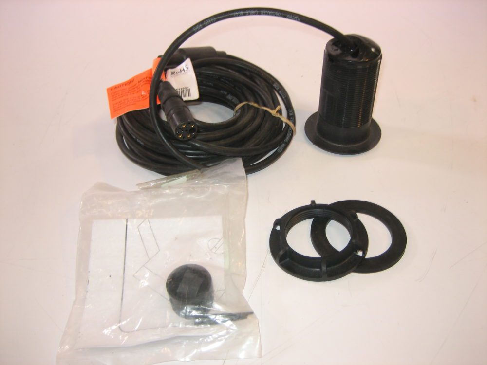 Raymarine Raytheon NEW Thru-Hull Transducer E66013 P319 f/ DSM300/30 ...