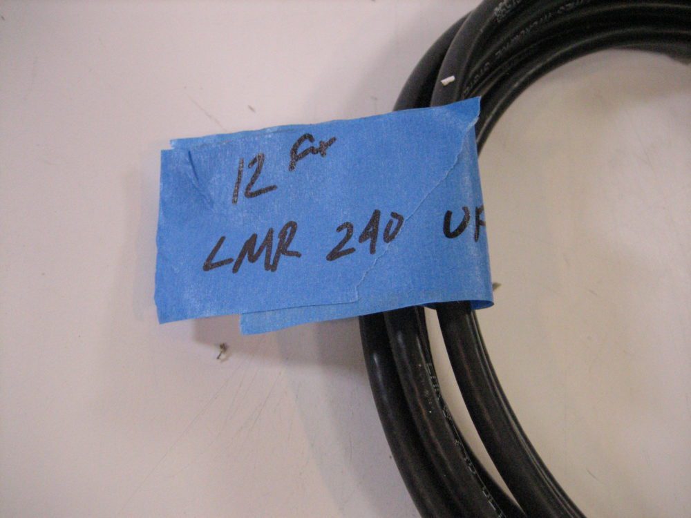 Times Microwave Systems LMR-240 Ultraflex *NEW OLD STOCK 12ft.* Coax ...