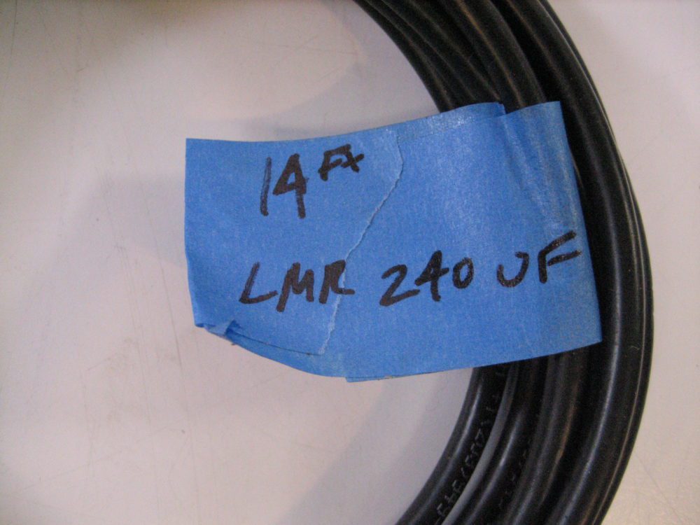 Times Microwave Systems LMR-240 Ultraflex *NEW OLD STOCK 14ft.* Coax ...