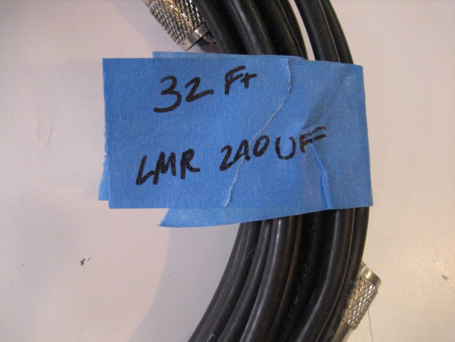 Times Microwave Systems LMR-240 Ultraflex *NEW OLD STOCK 32ft.* w/ PL ...
