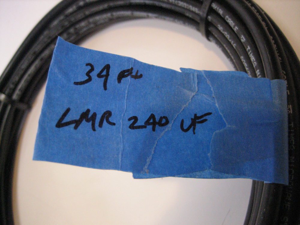Times Microwave Systems LMR-240 Ultraflex *NEW OLD STOCK 34ft.* Coax ...