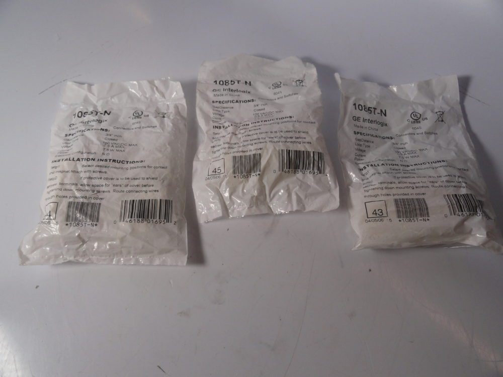 GE Interlogix 1085T-N Screw Mount Terminal Contact (QTY 3) - Max Marine ...