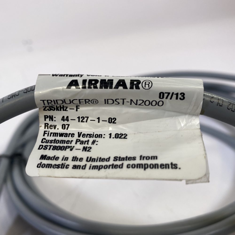 Airmar DST800PV-N2 NMEA 2000 Smart Transducer Depth Temp Speed TESTED ...