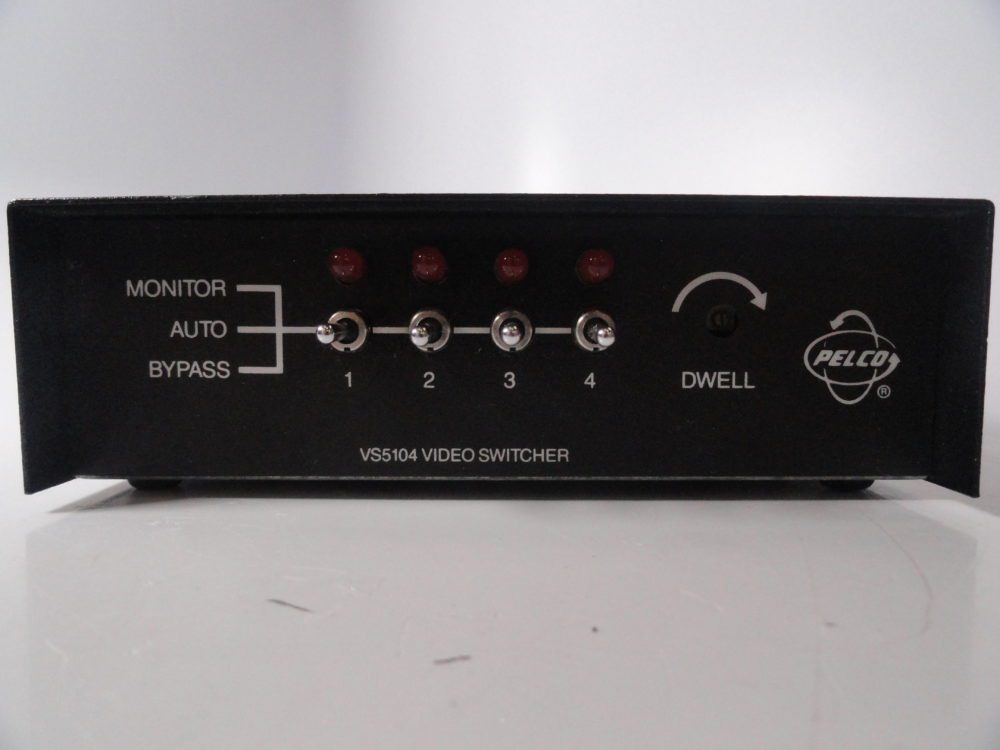 Pelco VS5104 Video Switcher - Free US Shipping - Max Marine Electronics