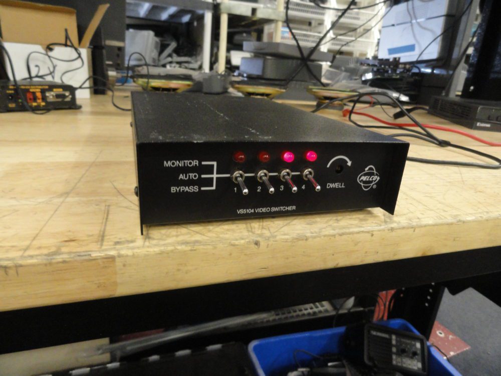Pelco VS5104 Video Switcher - Free US Shipping - Max Marine Electronics